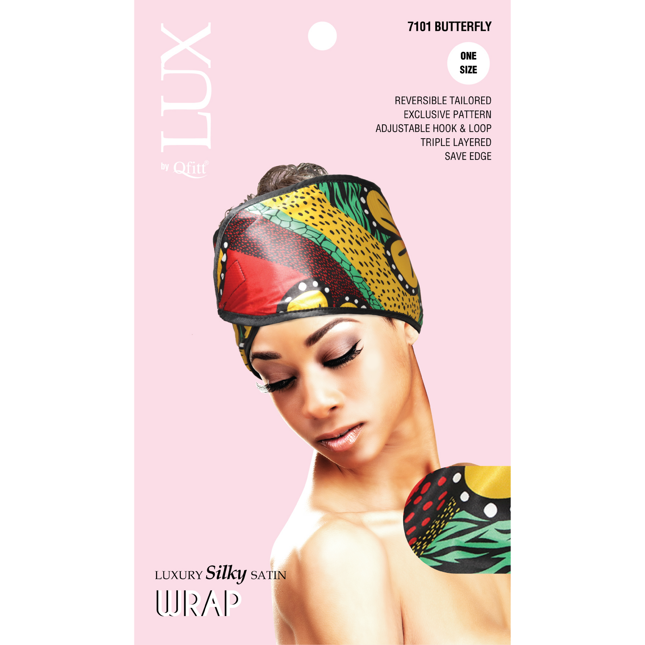 LUXURY SILKY SATIN WRAP - PATTERN – Qfitt