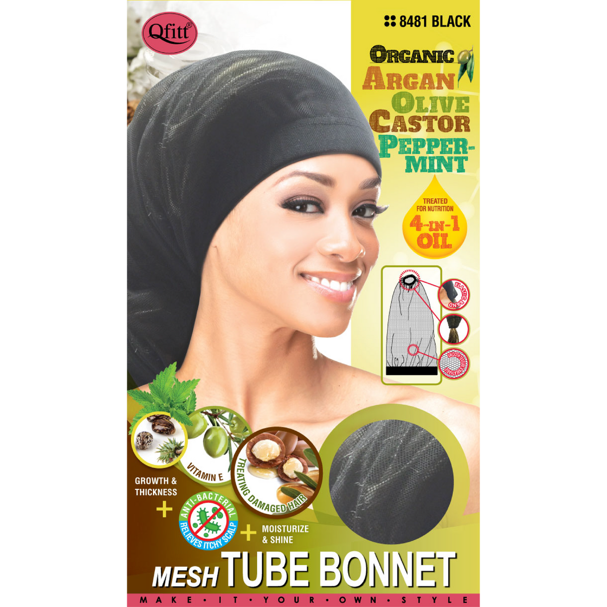 MESH ORGANIC TUBE BONNET – Qfitt